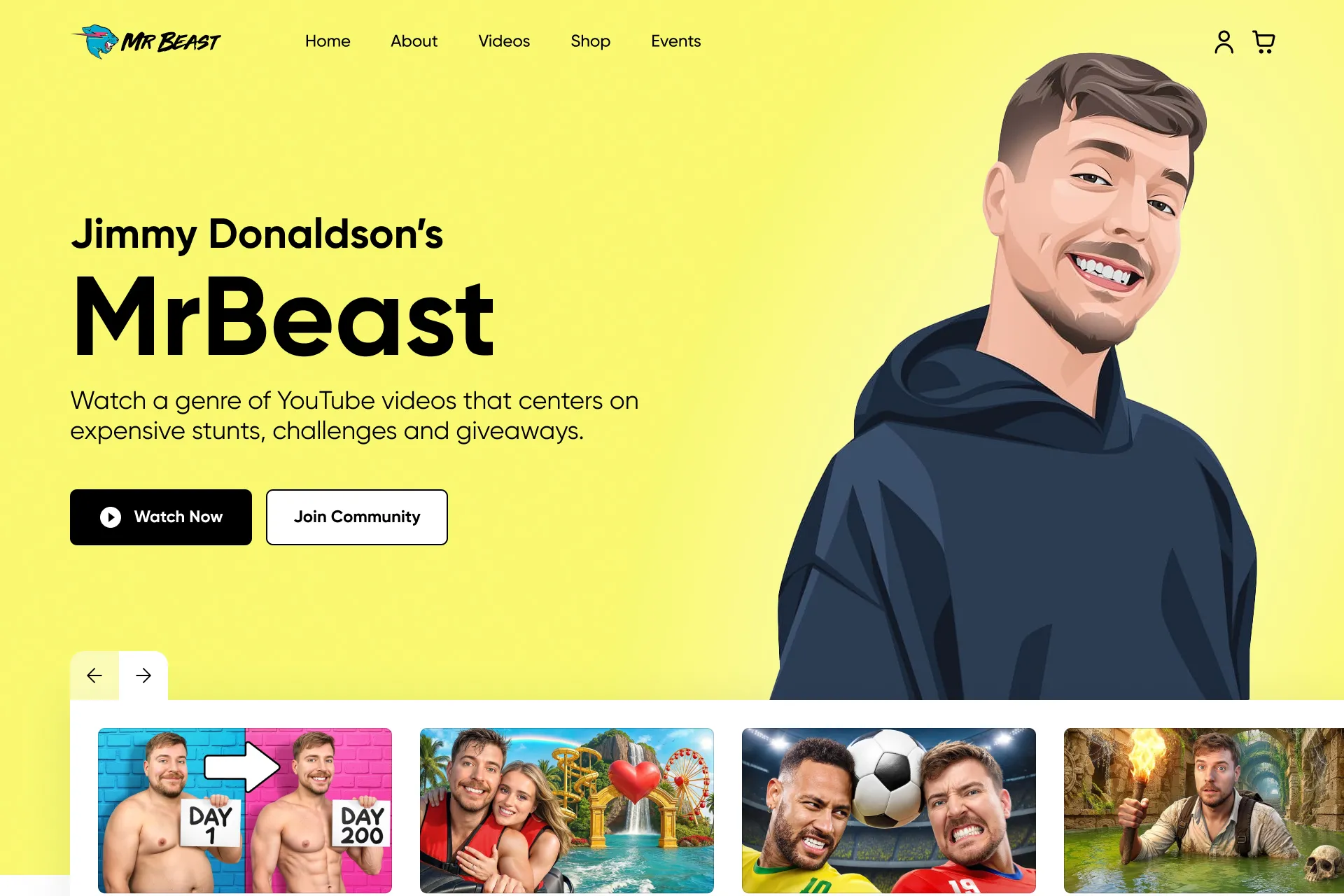 MrBeast Case Study – Sri Lakshman | UI/UX, Web & Graphic Design Expert